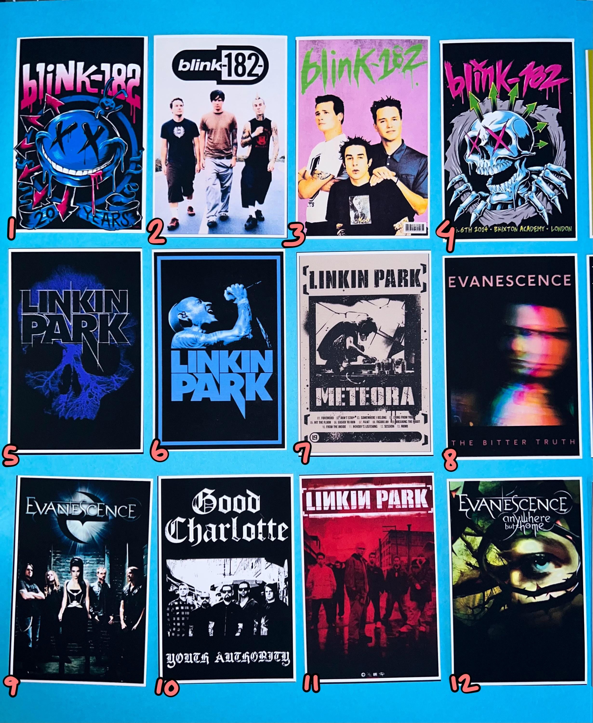 Nu Metal, 2000’s Rock Posters, Matte Finish, Magnet Cardstock Posters ...