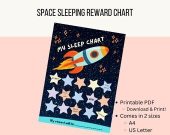Space Sleeping Chart - Etsy