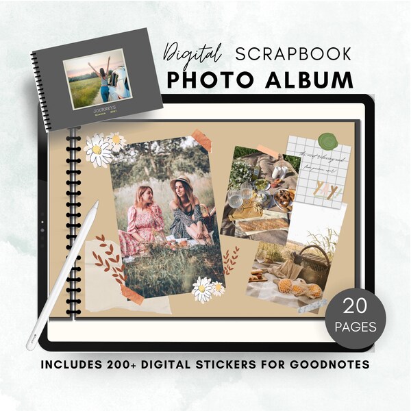 Goodnotes Scrapbook - Etsy
