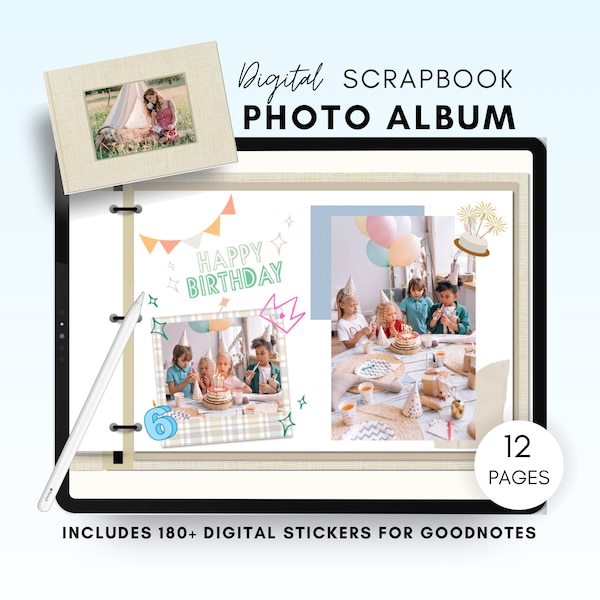 Photo Album Scrapbook - Etsy