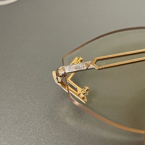 Flair Jet Set 772 Col 93 Glasses Frame Made in Germany Superb Frameless ...