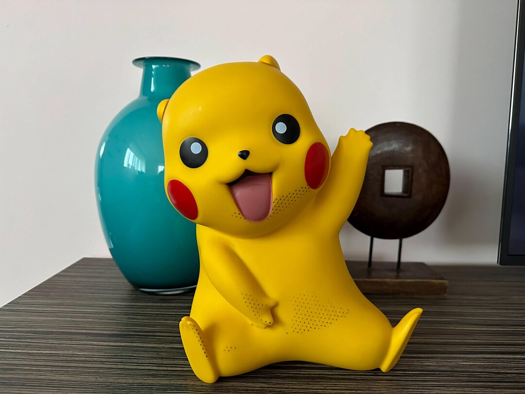 Pika Statue Model, Rare Vintage Pokémon Resin PVC Collection, Cute ...
