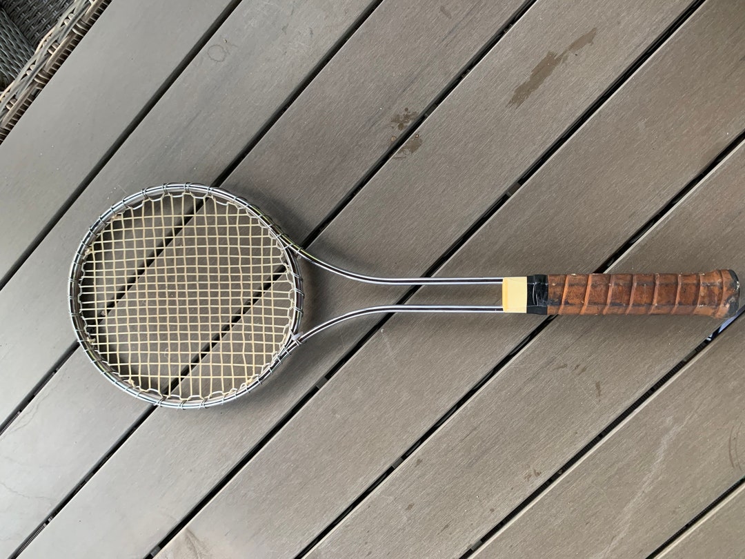 Vintage LACOSTE Steel Tennis Racket Light Medium N6 Made in France SGDG ...