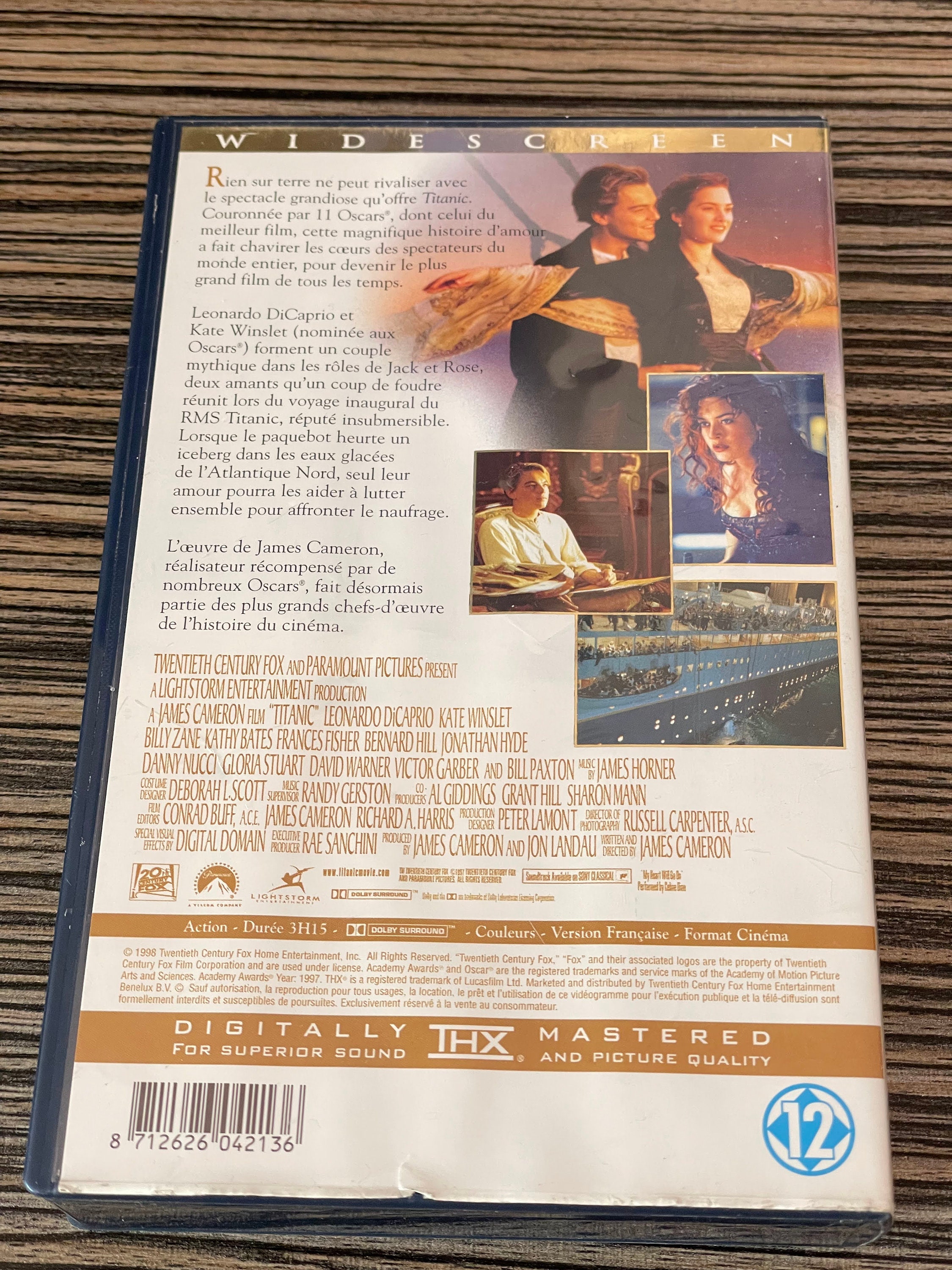 Titanic Widescreen Vhs French Edition En Francais Superb Condition - Etsy