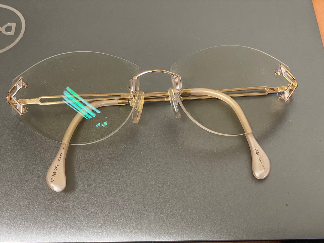 Flair Jet Set 772 Col 93 Glasses Frame Made in Germany Superb Frameless ...