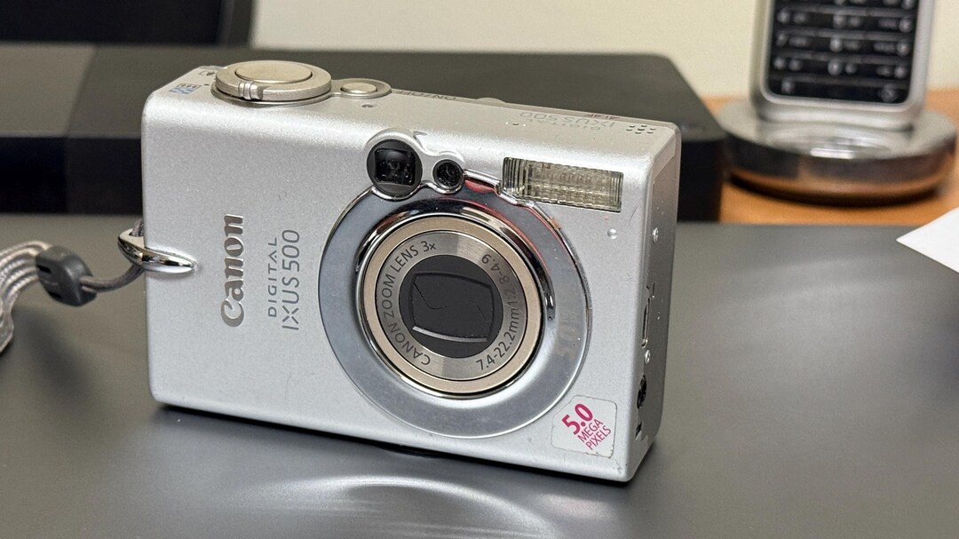 Canon Ixus 500 Photo Camera Digital Zoom - Etsy