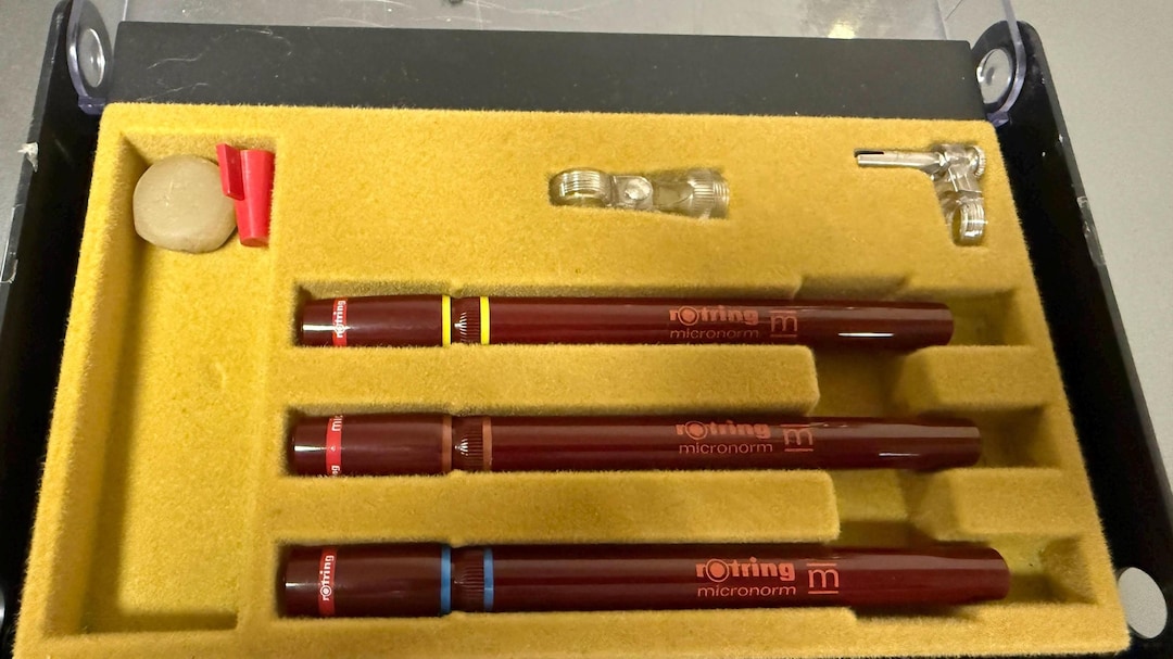 Rotring Micronorm Liner Set 0.35 0.5 0.7 Design Drafting Drawing - Etsy