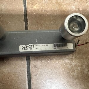 Schott 7 Spot Rail LED Lights - 7W Spectra Professional Spot Lighting ...