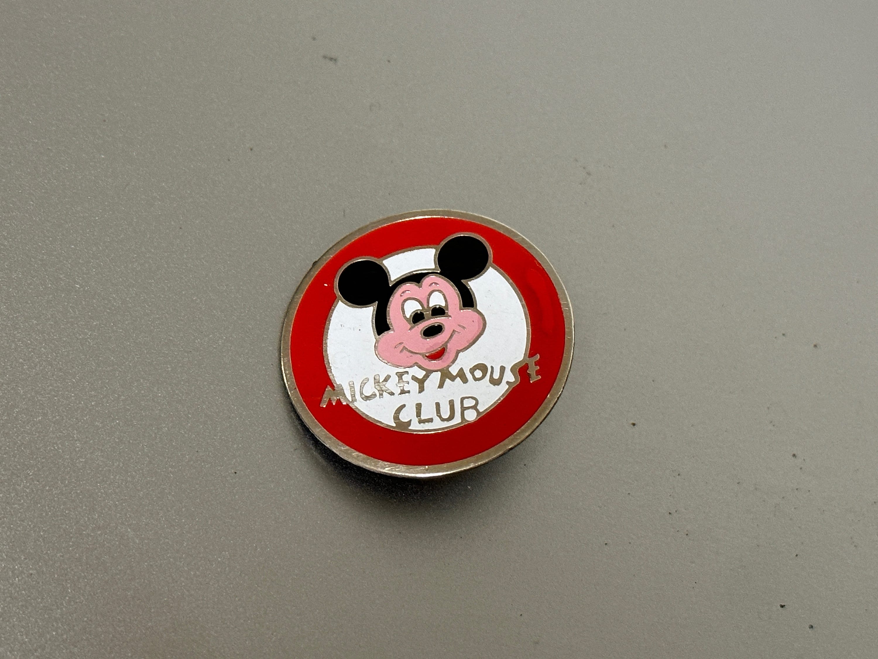 Vintage Rare Mickey Mouse Club Pin Badge Collectible - Etsy