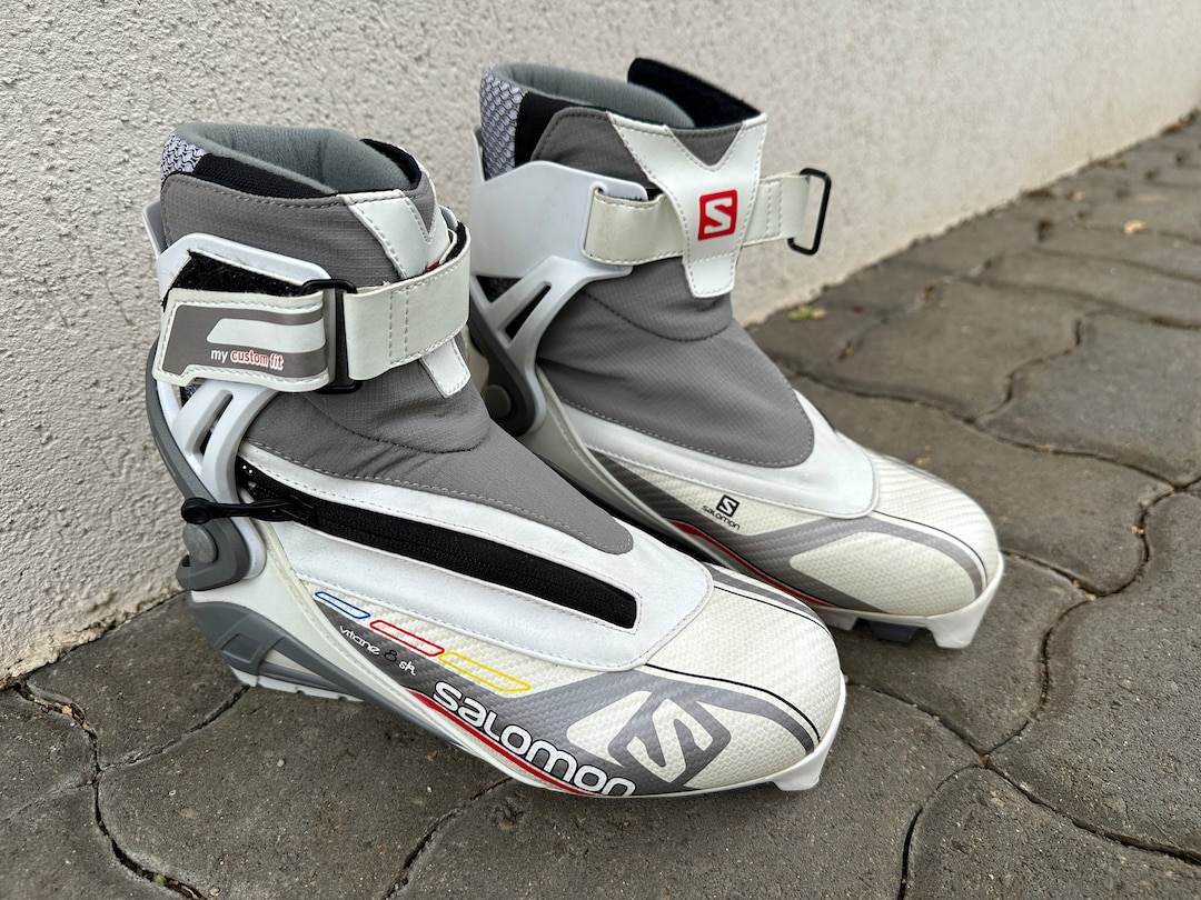 Salomon Vitane 8SK Cross Country Ski Boots EU38 US6.5 SNS Profil Nordic ...