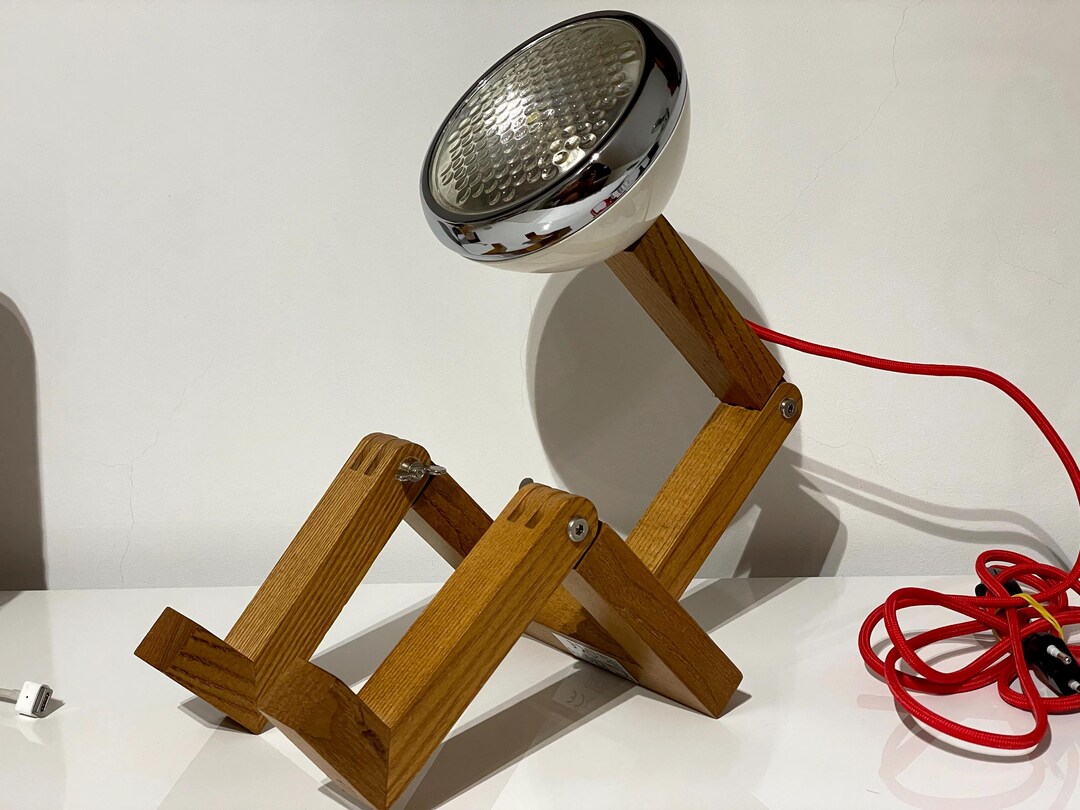 Steampunk Vintage Style Radar Table Lamp | Retro Mr Wattson Design ...