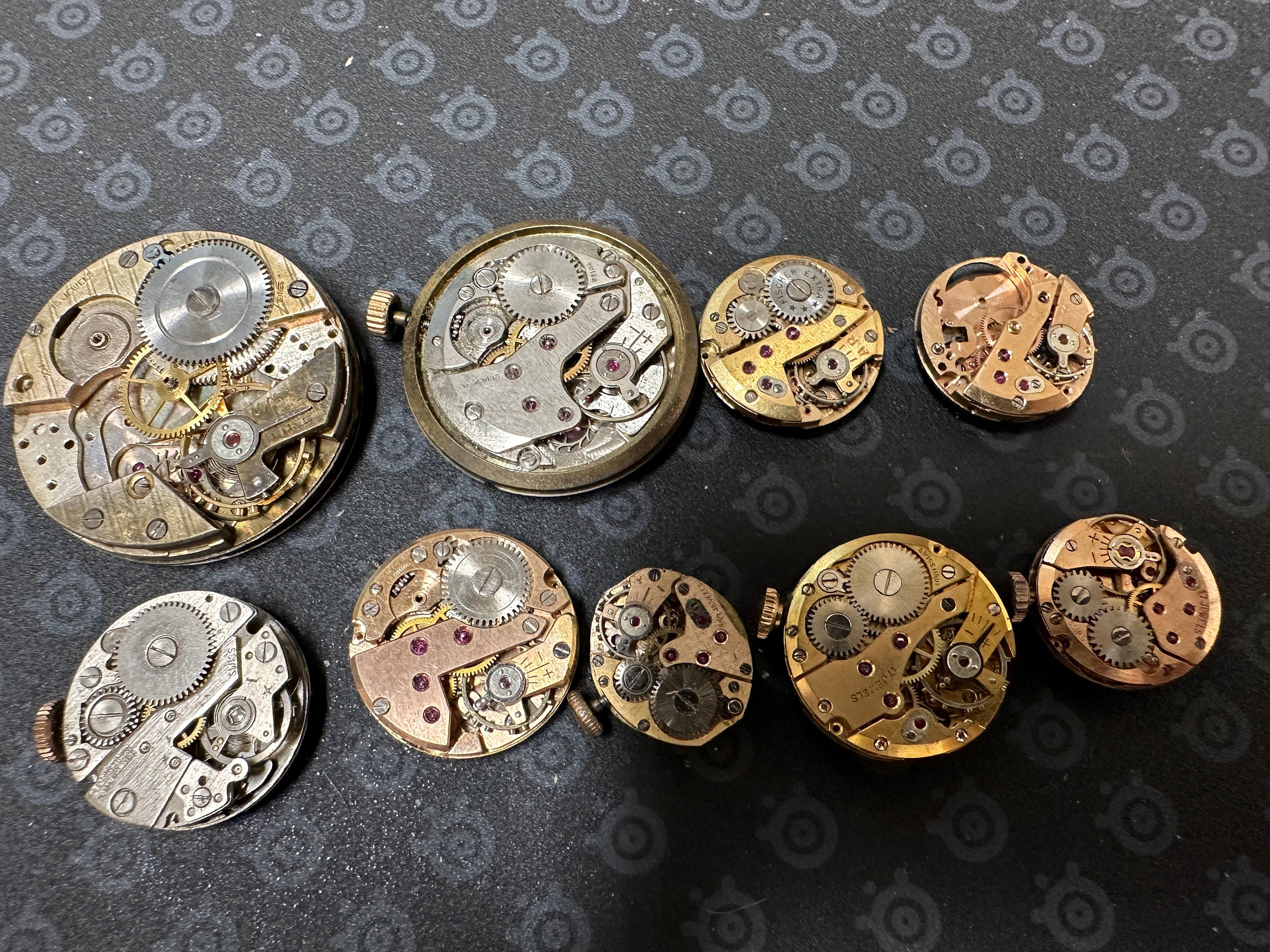 Vintage Watch Movements Dial Buler Hever Vetta Nimer Spares Repair - Etsy