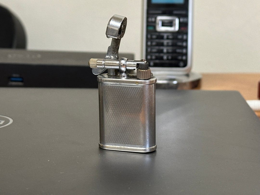 Vintage LIFTY Gas Flint Lighter 1970s/80s Rare Design Lever Gas ...