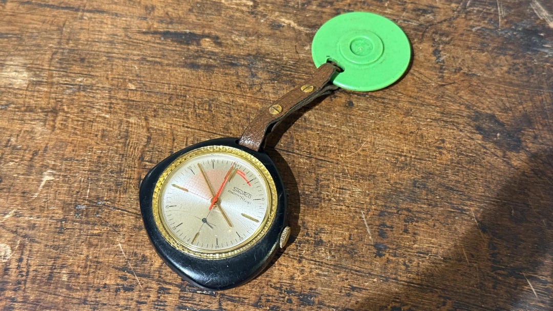 Sindaco Chronostop Chronograph Stopwatch Keychain Watch Men Mechanical ...