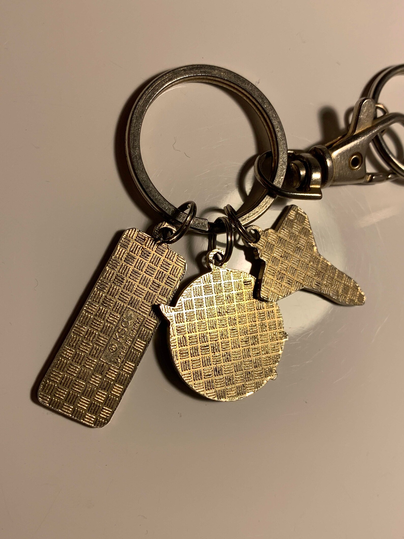 Vintage NASA Space Center Shuttle Appolo Keychain Key - Etsy