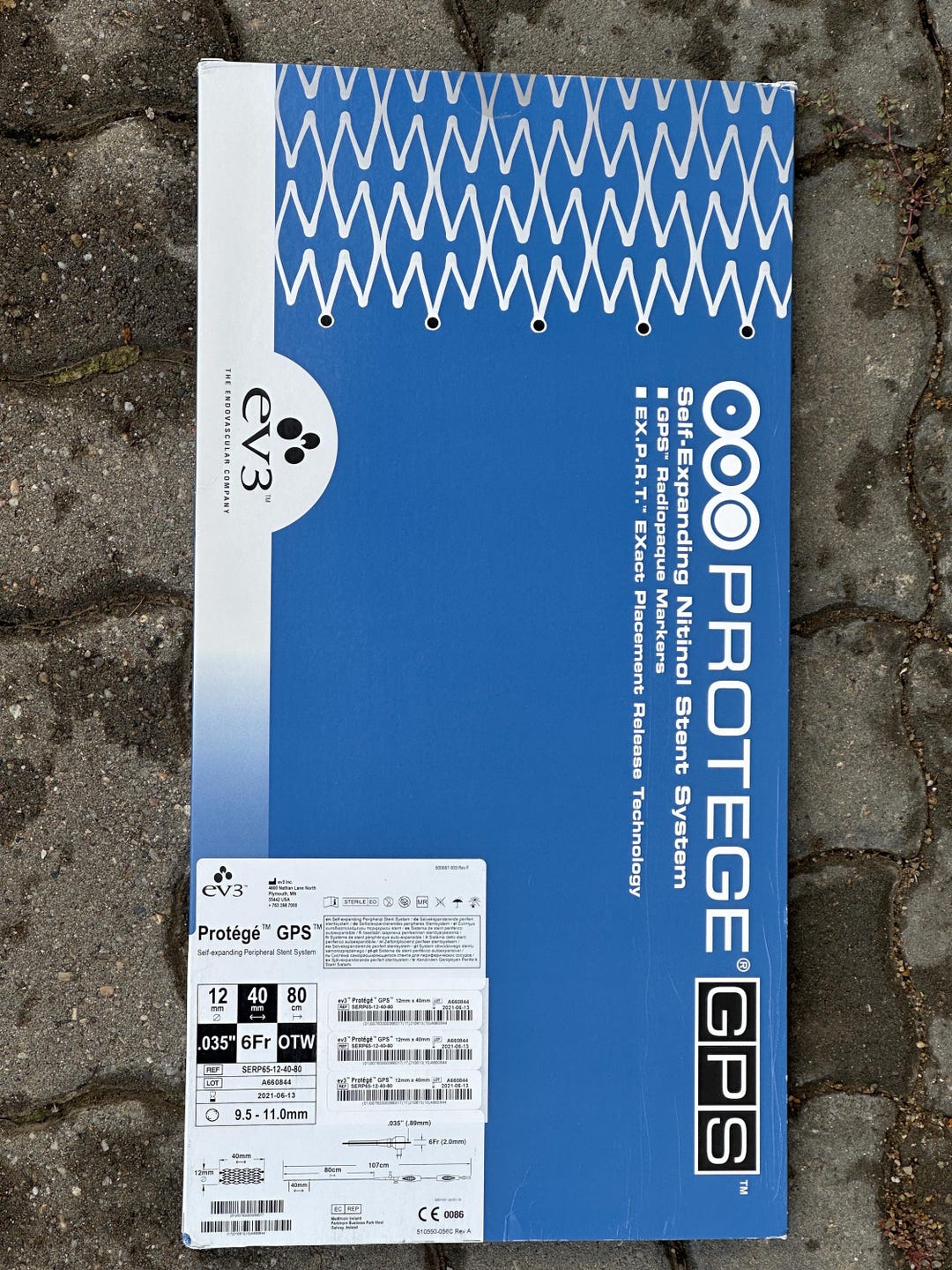 Protege Gps EV3 SERB65-12-60-80 Self-expanding Biliary Stent System, 12 ...