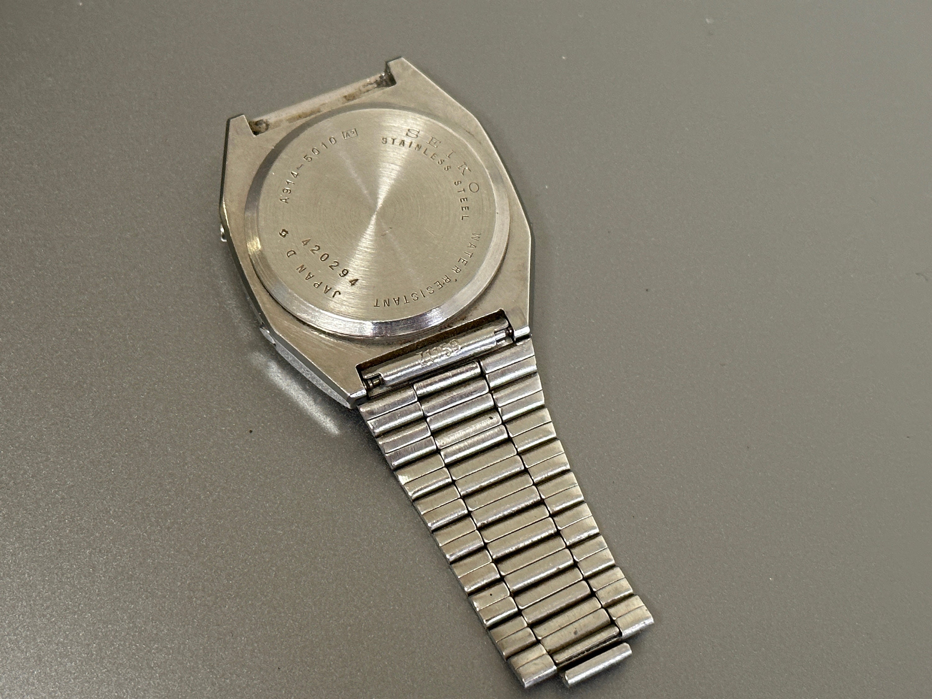 Seiko Digital Alarm Chronograph Watch A914-5010 Made in - Etsy