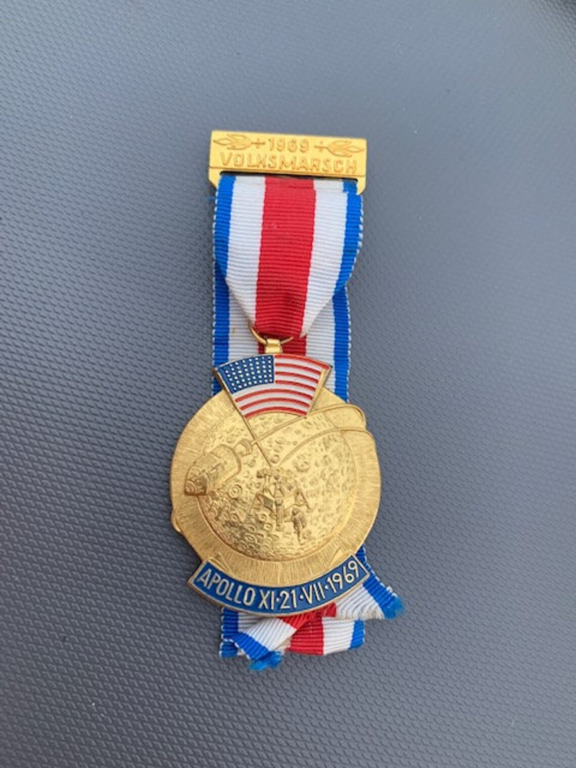 1969 Apollo XI Volksmarsch NASA PIN Decoration Space Moon - Etsy