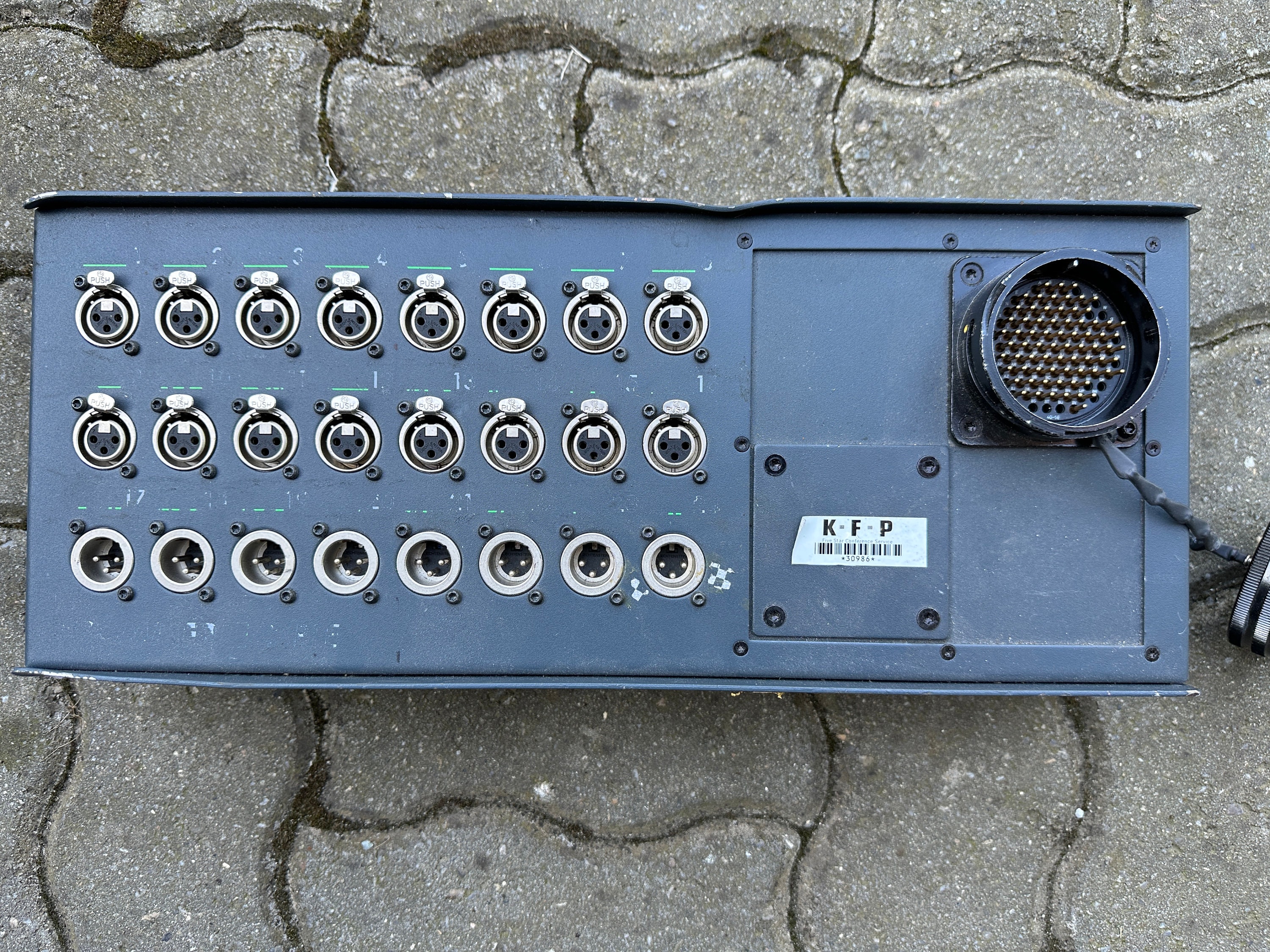 Conference Stage 16 Channels Patch Panel Xlr 1128 Ten47 - Etsy