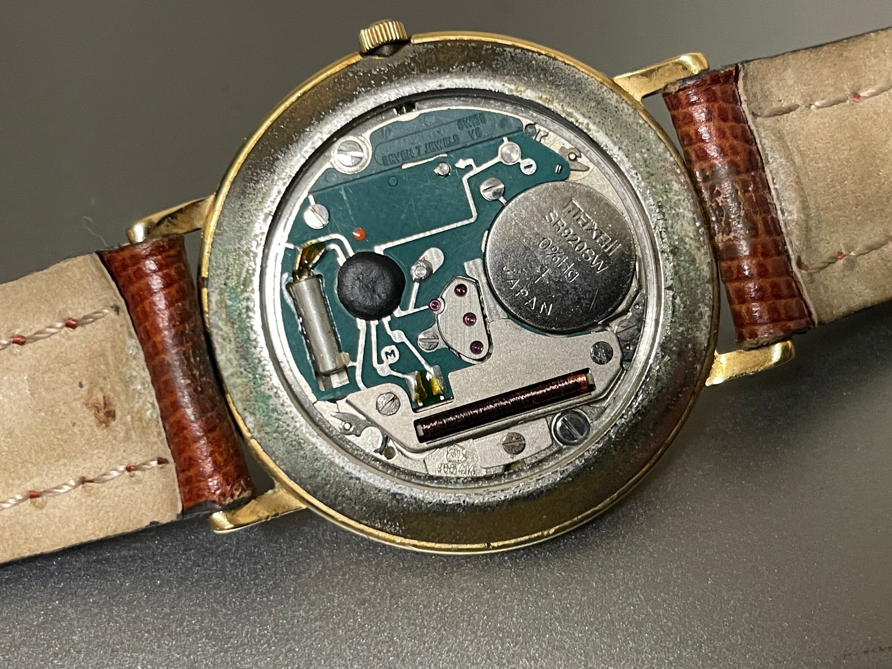 Lorenz Super Slim Dress Men Watch Gold Plated Eta 955.414 - Etsy