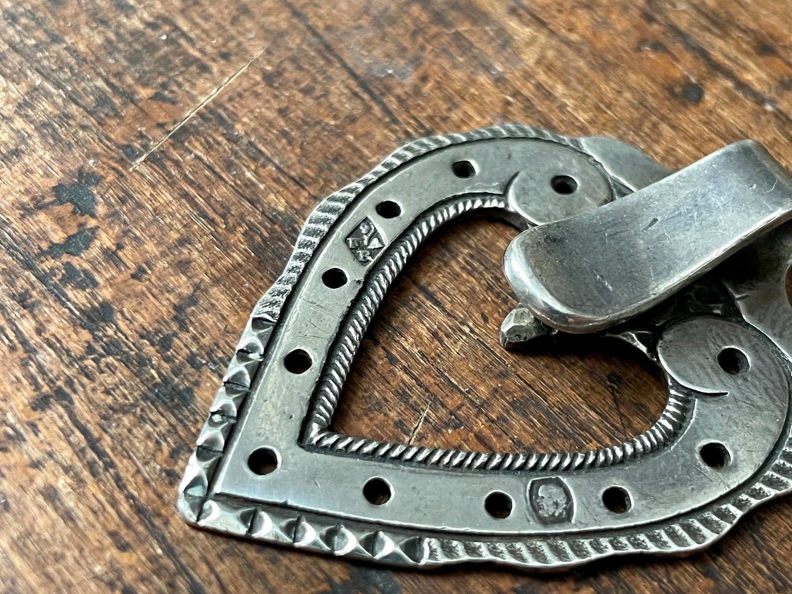 Antique 1800 Belt Buckle French Sterling Silver - Etsy