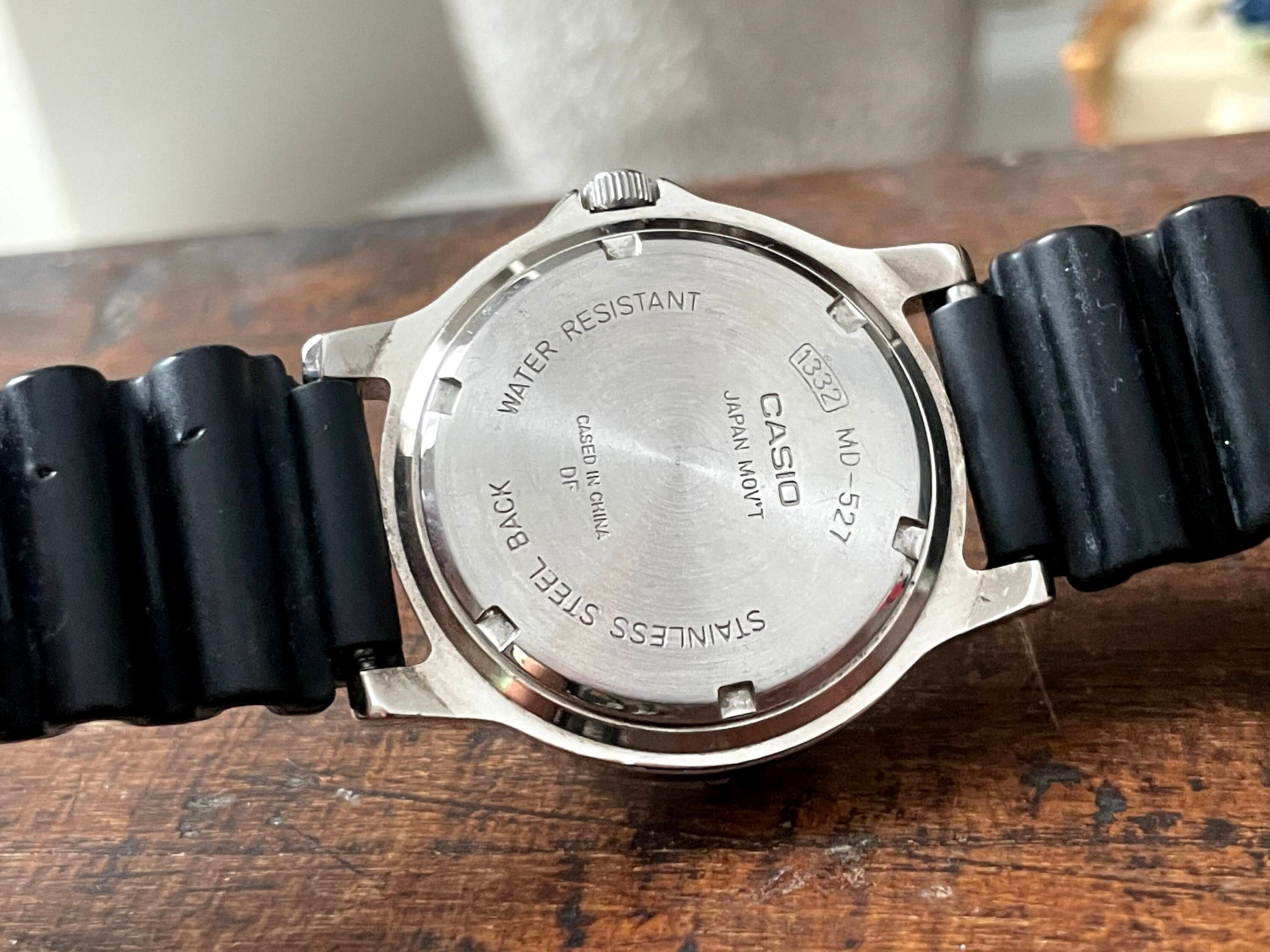 Casio diver watch quartz vintage | Etsy