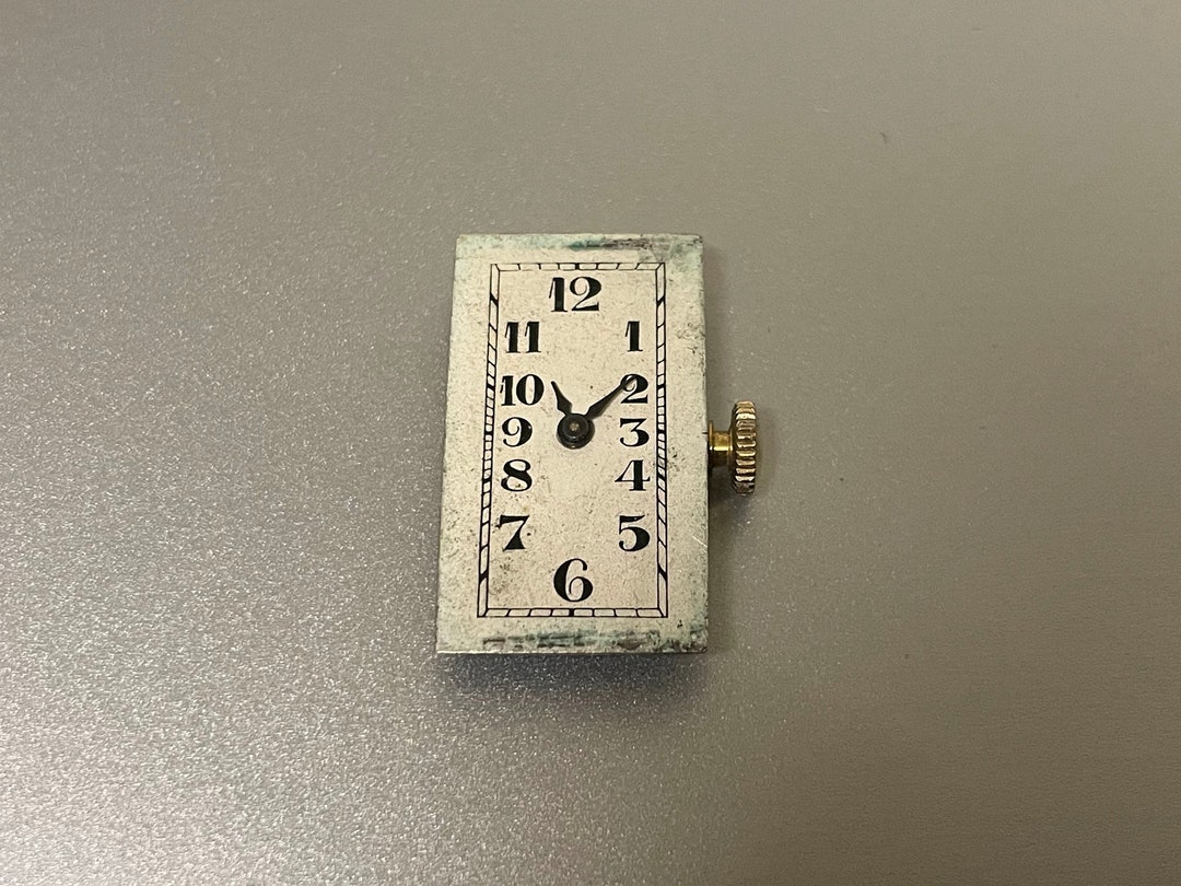 Precision Vintage Tank Watch Movement 1914 WWI - Etsy