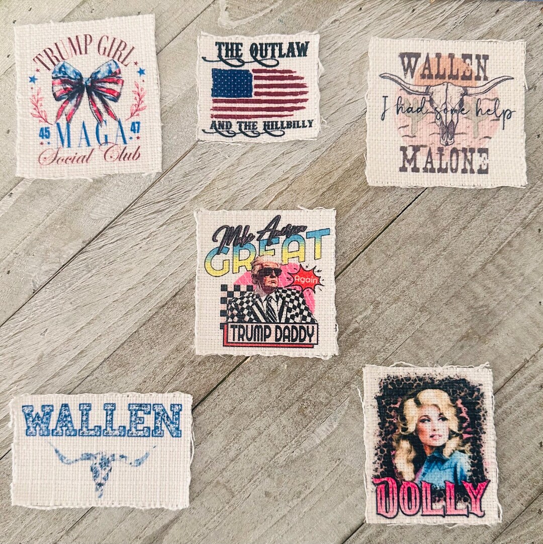 Trucker Hat Patches, Hat Bar, Frayed Patches, Raggedy Patches ...