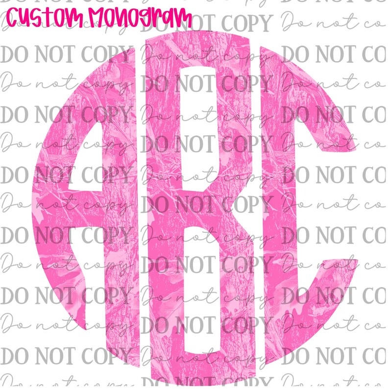 Pink Camo Monogram PNG Custom Design Duck Hunting Shirt Design Deer ...