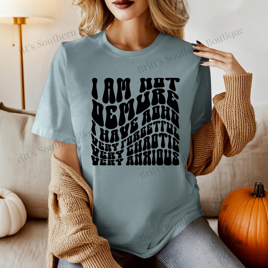 I Am Not Demure PNG Trendy PNG Design Popular PNG Design - Etsy