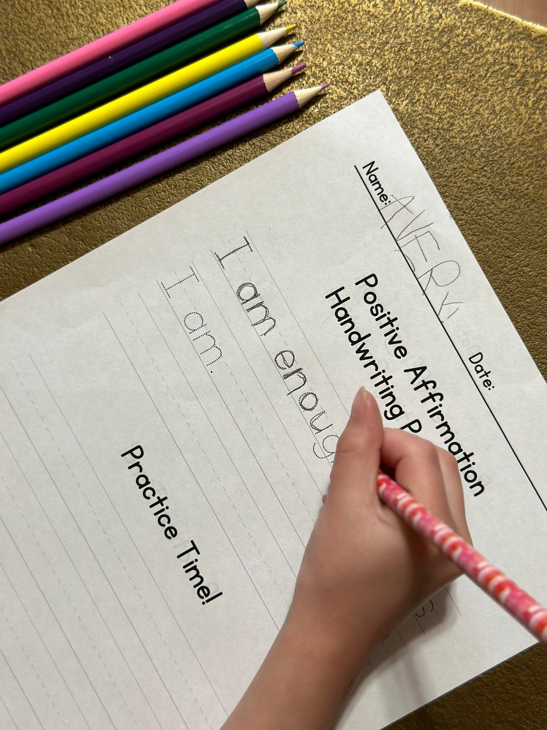 30 Positive Affirmation Worksheets for Kids, Empowering Exercises ...