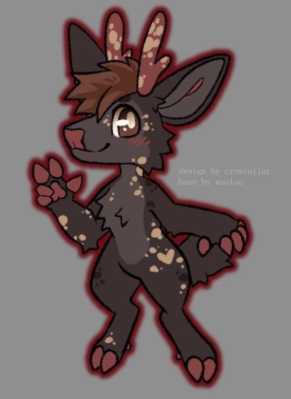 Deer Furry Adopt - Etsy
