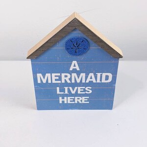 Beach Themed Tiered Tray Decor Nautical Coastal Wooden Beads Beach Wood ...