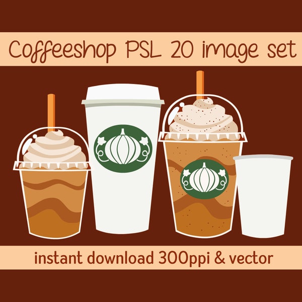 Cartoon Latte - Etsy