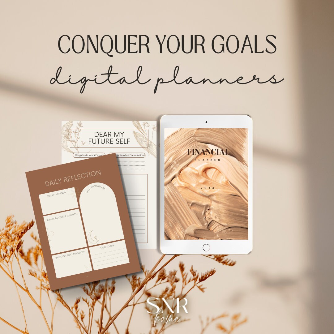 Aesthetic Financial Digital Planner, Goodnotes Planner, Midyear Planner ...