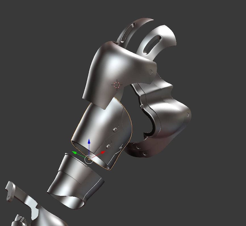 Edward Elric Automail Arm Fullmetal Alchemist Cosplay 3d Etsy