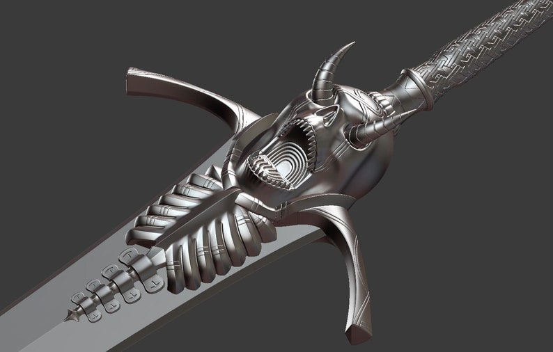 DMC5 Devil May Cry 5 Dante Rebellion sword 3D model | Etsy
