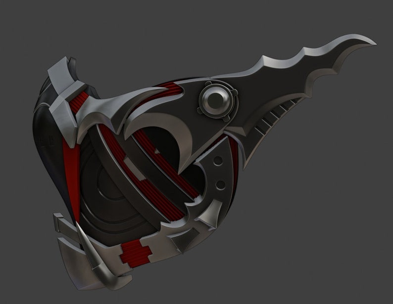 Code Vein Mask 3d Model Etsy