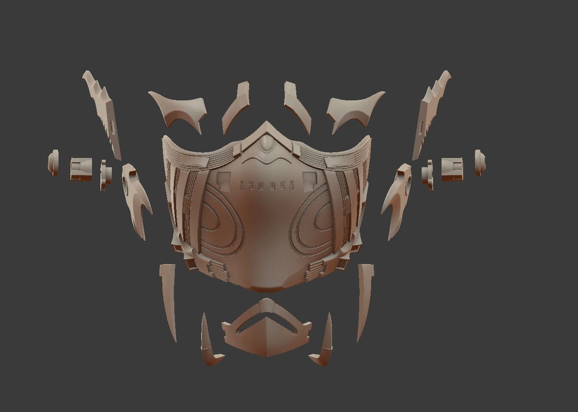 Code Vein mask 3D model | Etsy