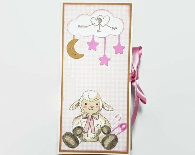 Girl Birth Album, Girl Birth Cover, Handmade Baby Album, Baby Photo ...