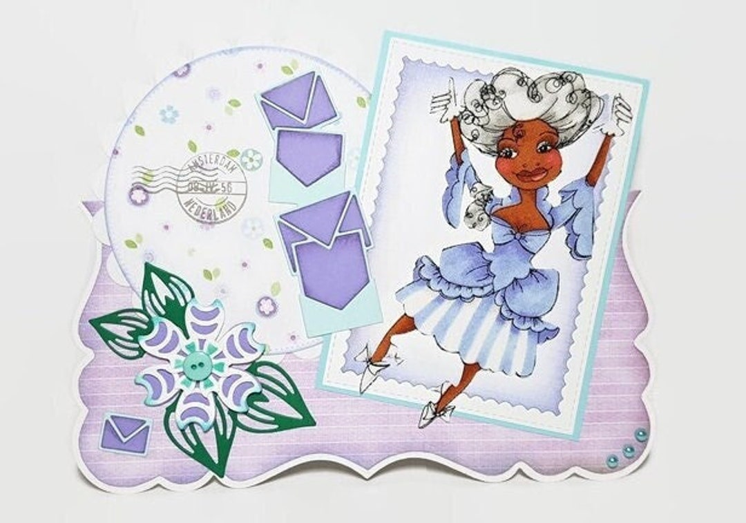 Birthday Card With Princess, Princess Card, Girl Birthday Card ...