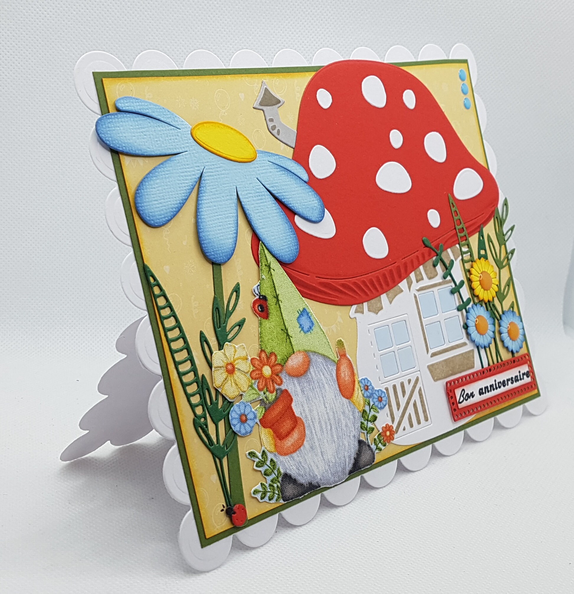 Handmade Elf Birthday Card, Elf Birthday Card, Child's Birthday Card ...