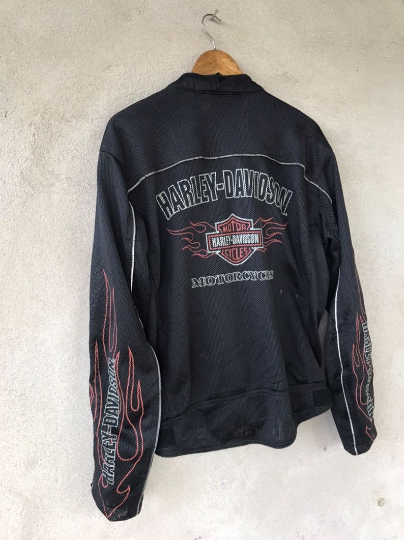 Vintage Harley Davidson Racing Jacket Biker - Etsy