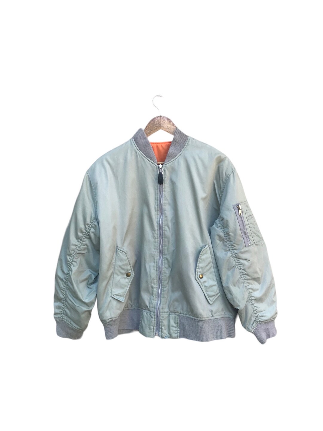RARE Vintage Bomber Jacket Ma1 Some Like Alpha Industries Bomber Jacket ...