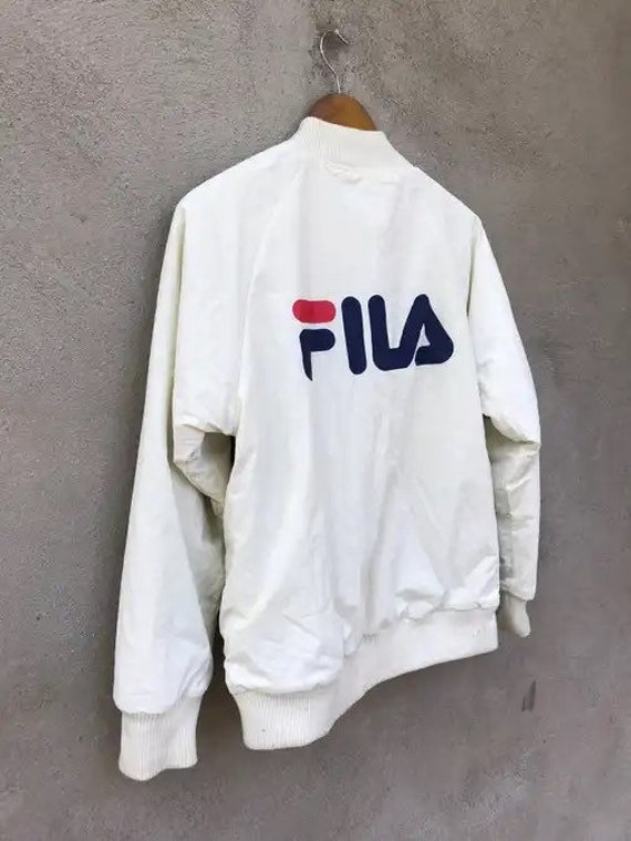 RARE Vintage Fila Reversible Bomber style Jacket - Gem