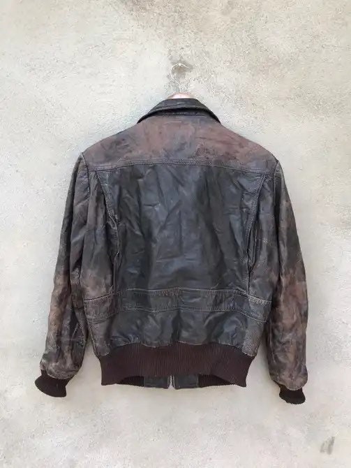 RARE Vintage Mcgregor Leather Jacket - Etsy