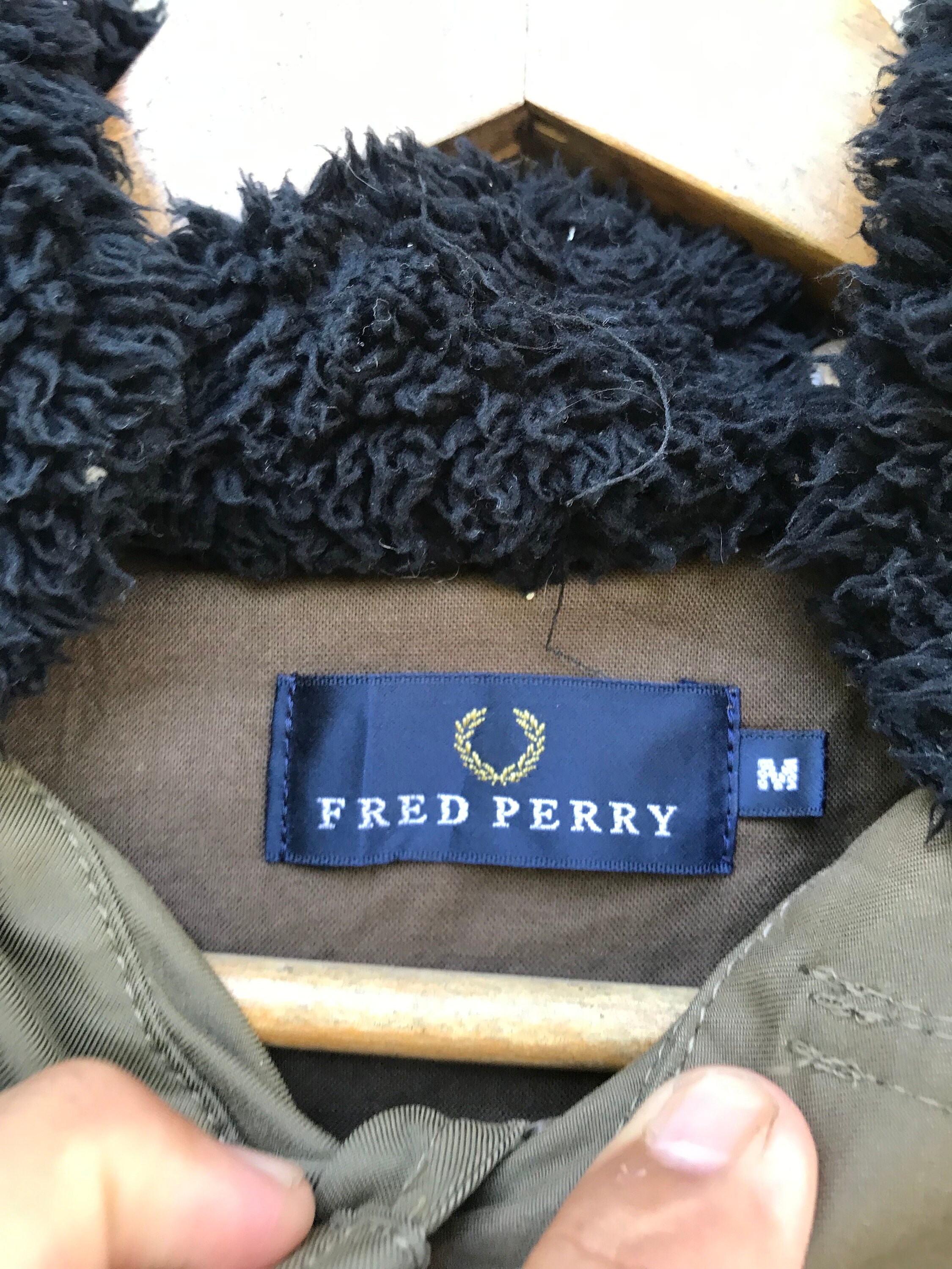 Vintage Fred Perry Women Parka Scooterist Jacket Hoodie by Casual ...