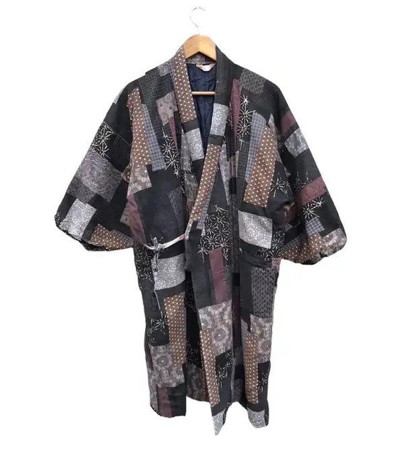 RARE Japanese Traditional Kimono Patchwork style kapi… - Gem