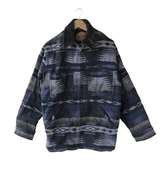 RARE Vintage Woolrich Native American indian Style Ja… - Gem RARE Vintage Woolrich Native American indian Style Ja… - Gem