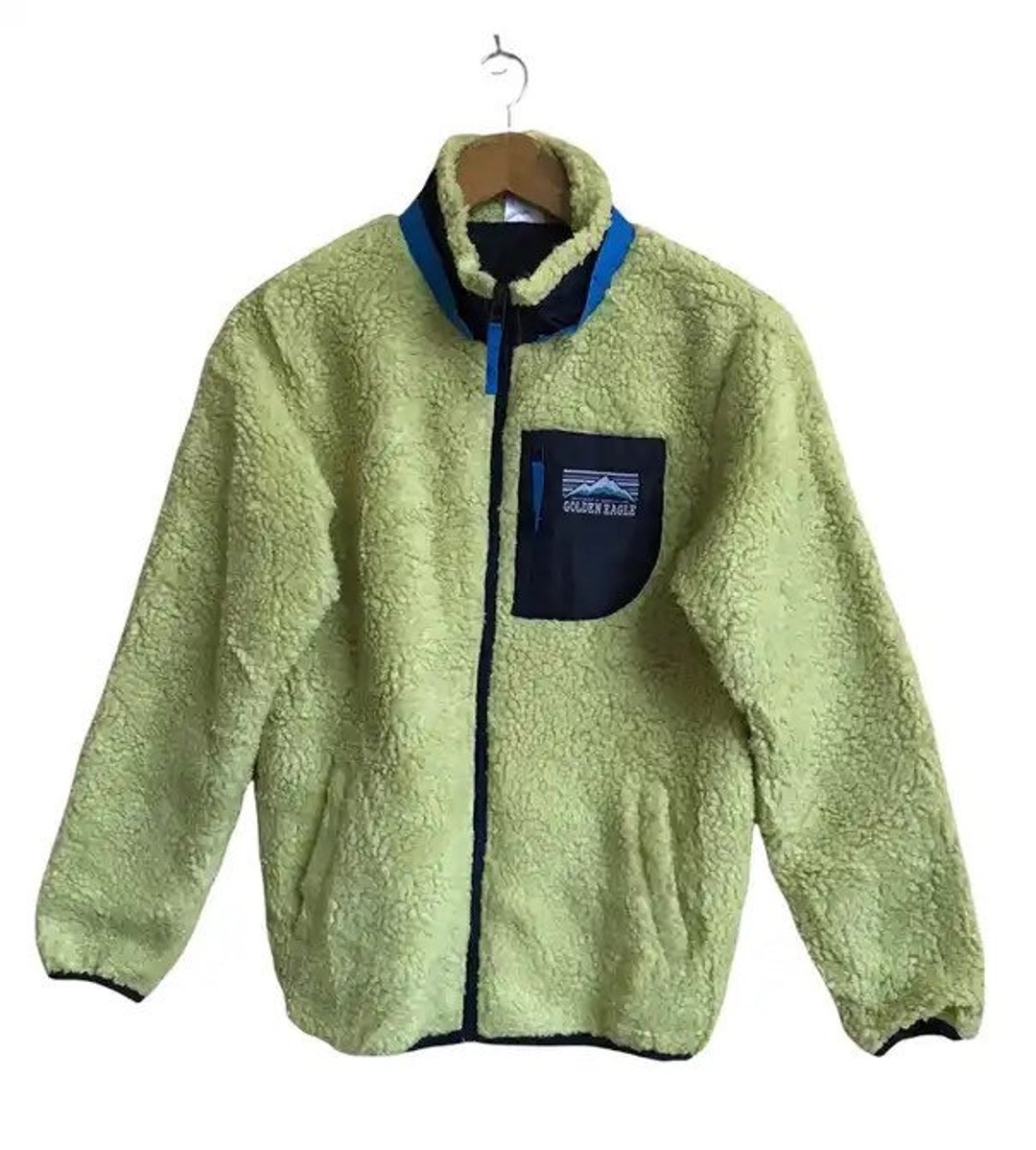 Rare Golden Eagle Fur Fleece Jacket - Etsy